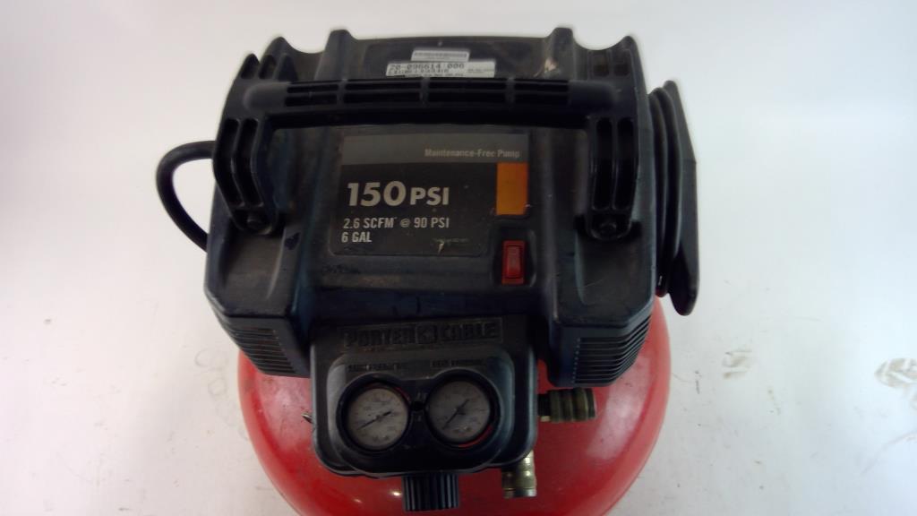 Porter Cable 150 PSI Air Compressor | Property Room