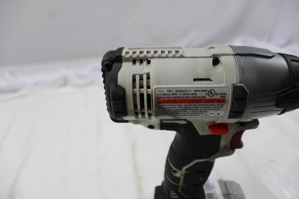 Porter Cable 20v Impact Driver | Property Room