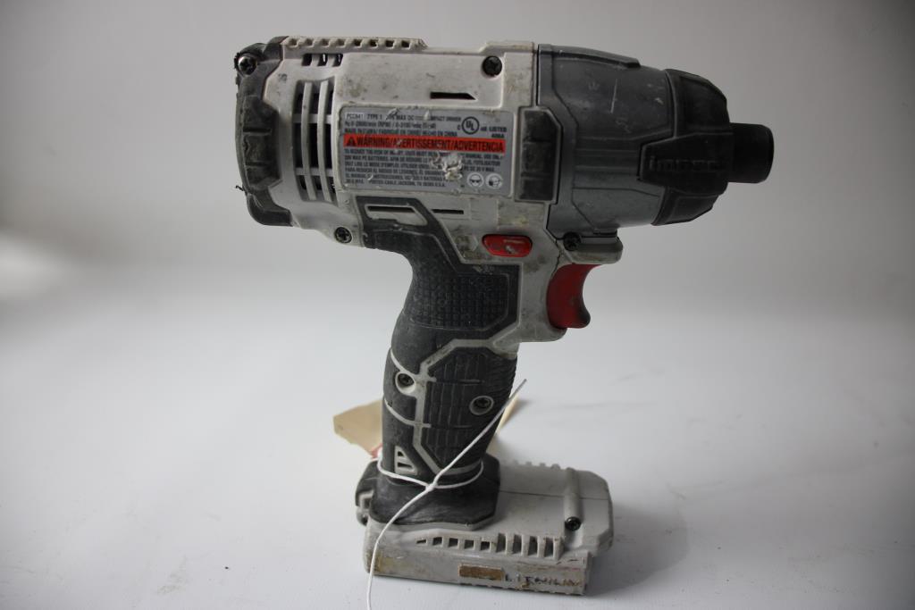 Porter Cable 20V Max Cordless Impact Driver Kit | Property Room