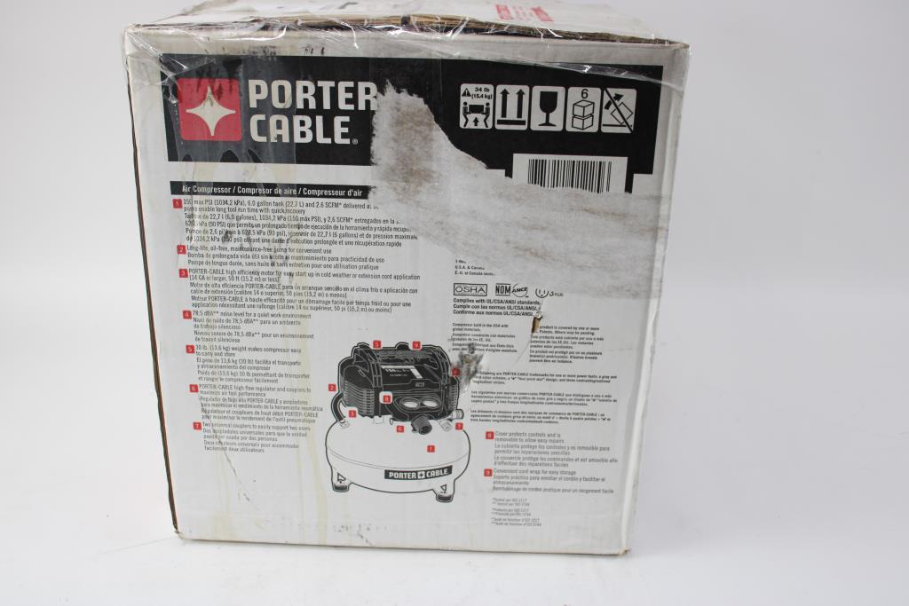 Porter Cable Air Compressor | Property Room