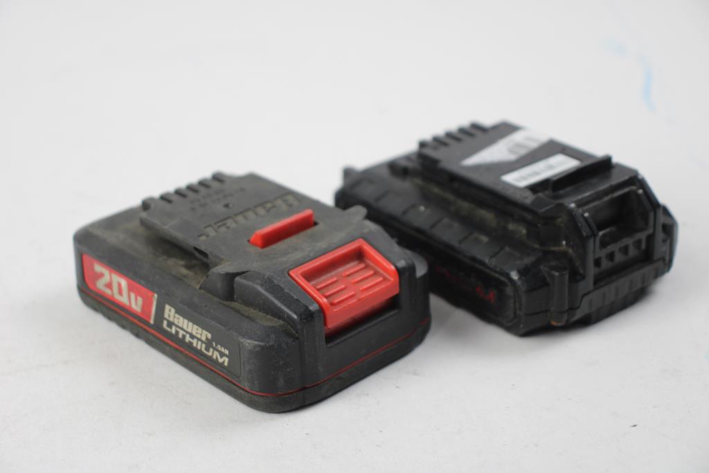 Porter Cable, Bauer, Battery 2 Pieces | Property Room