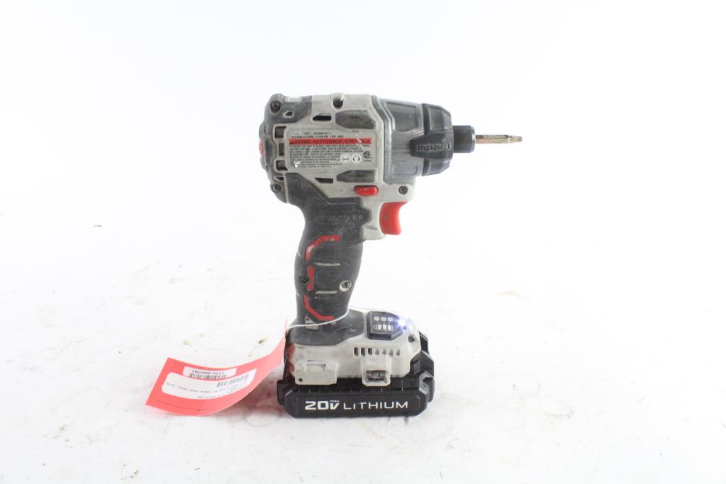 Porter Cable Cordless Impact Driver | Property Room