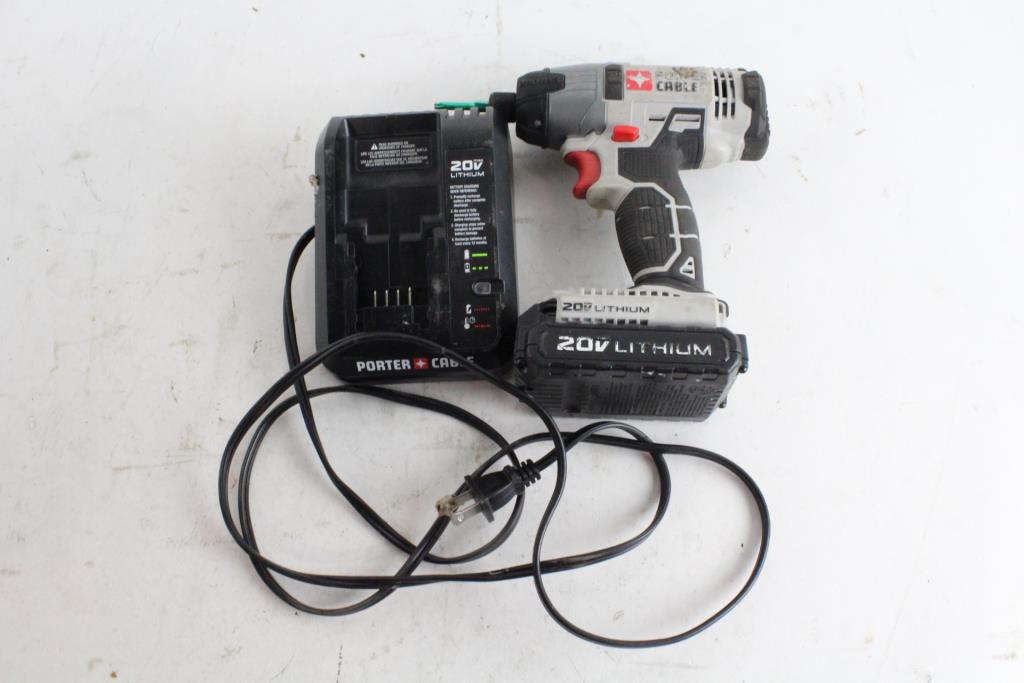 Porter Cable Impact Driver And Charger | Property Room