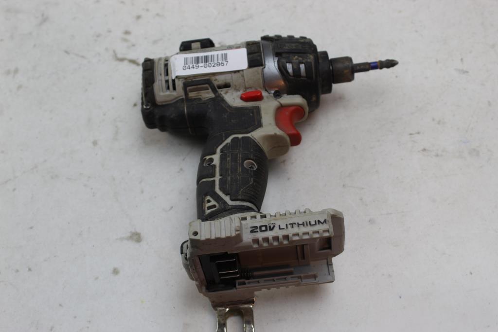 Porter Cable Pcc640 Cordless Impact Driver | Property Room