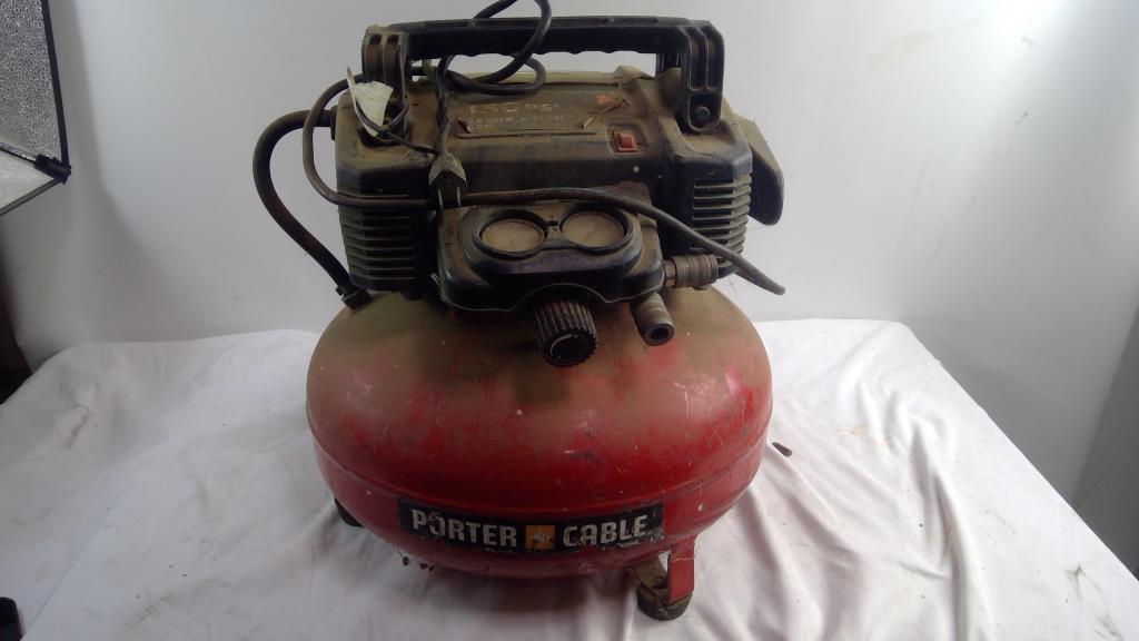 Porter Cable Portable Electric Air Compressor, C2002 Type 8 | Property Room