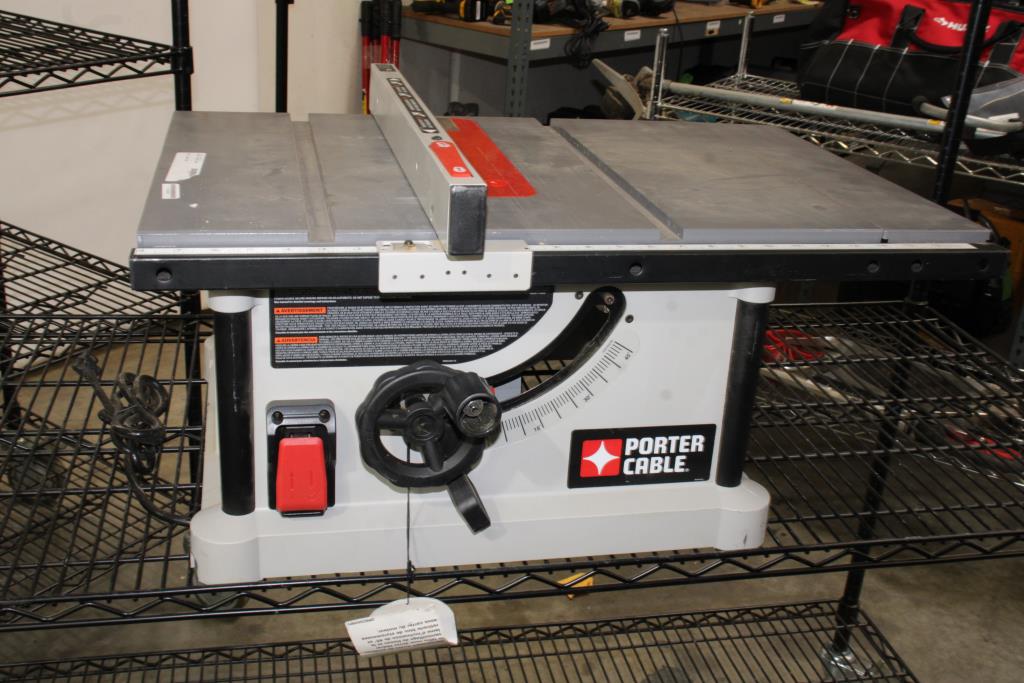Porter Cable Table Saw *SOLD FOR PARTS ONLY* | Property Room