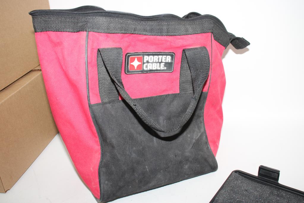 Porter Cable Tool Bag With Ultra Steel 54 Piece And More | Property Room