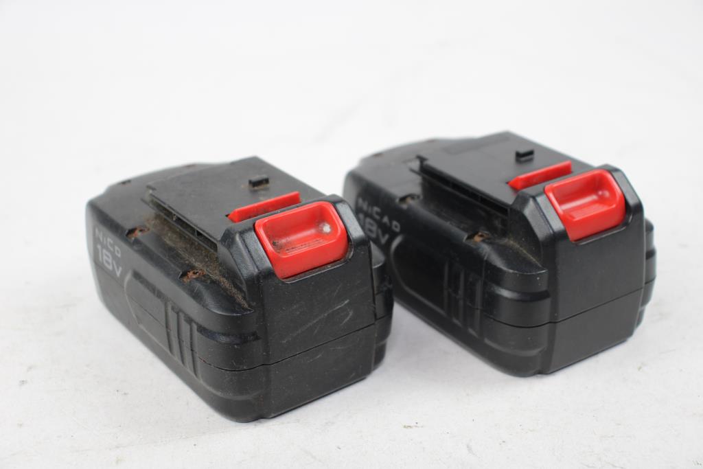 Porter Cable Work Light + Batteries | Property Room