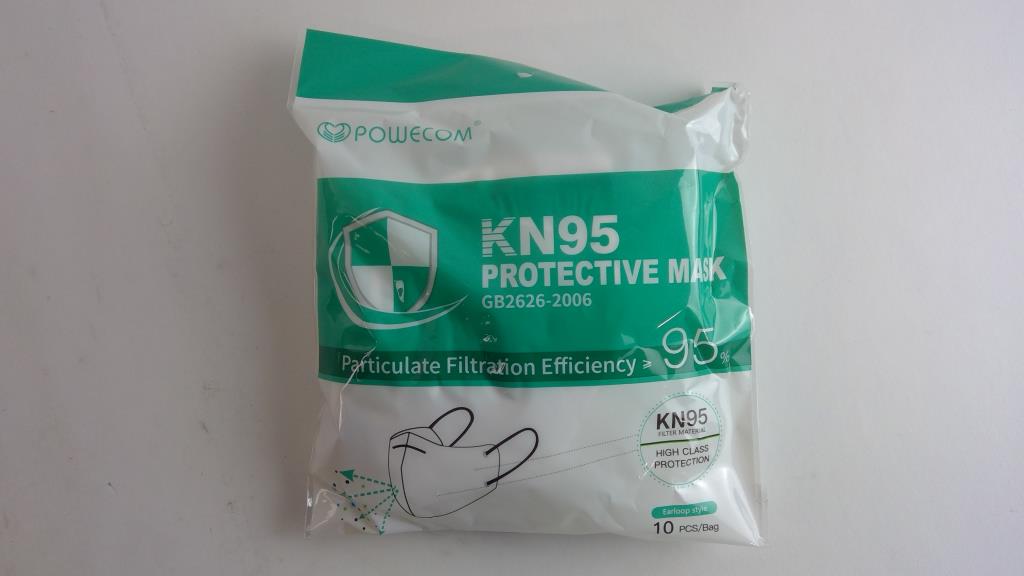Powecom KN95 Masks, 10+ Pieces | Property Room