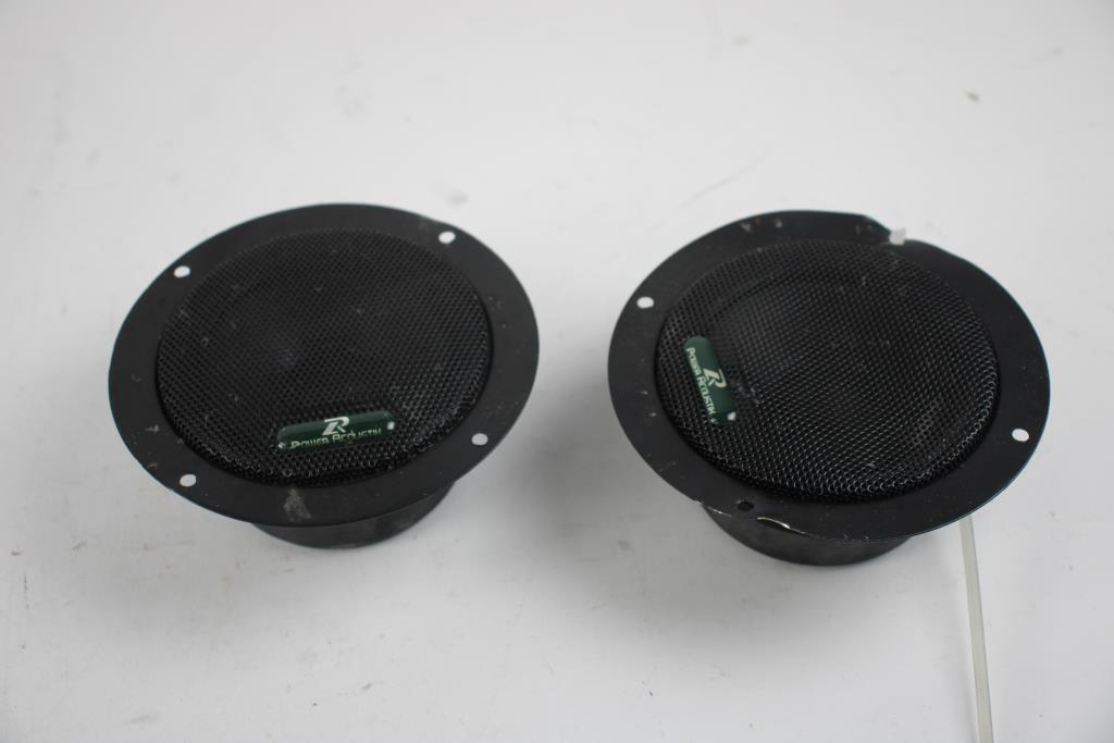 Power Acoustik Speaker Lot, 4 Pieces | Property Room