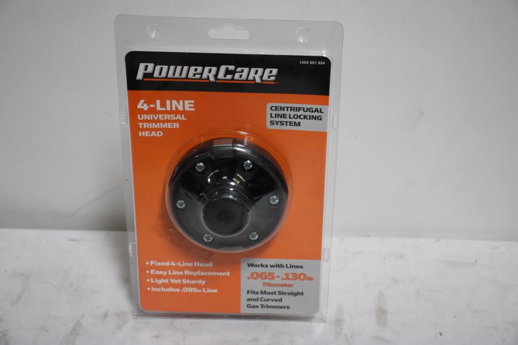 Power Care 4-line Universal Trimmer Head, Mini Hatchet Axe, And More, 4 ...