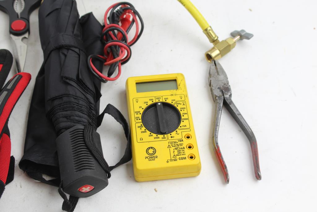 Power Gear Digital Multimeter, SwissGear Umbrella, Binoculars, & More ...
