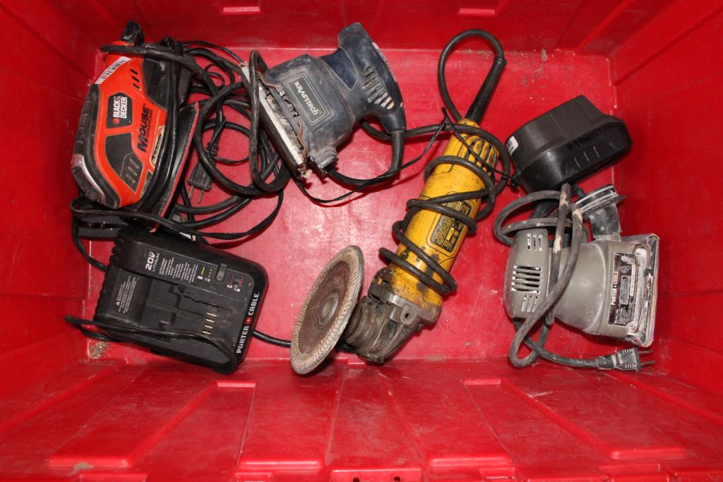 Power Tool Bulk Lot, 3+ Pieces | Property Room