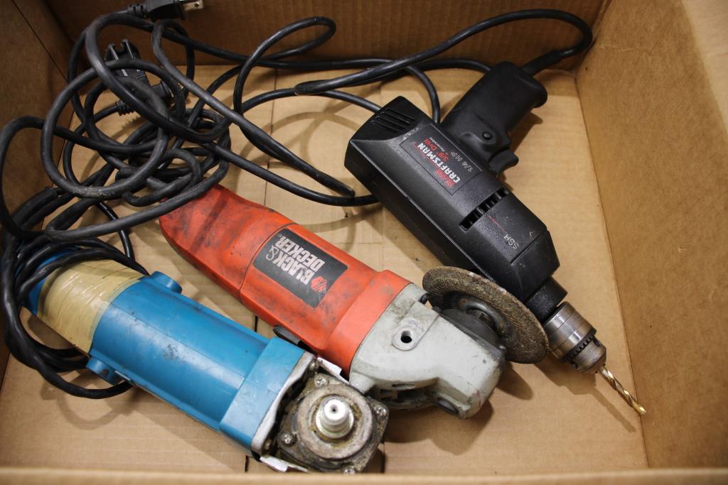 Power Tool Bulk Lot, 3 Pieces | Property Room