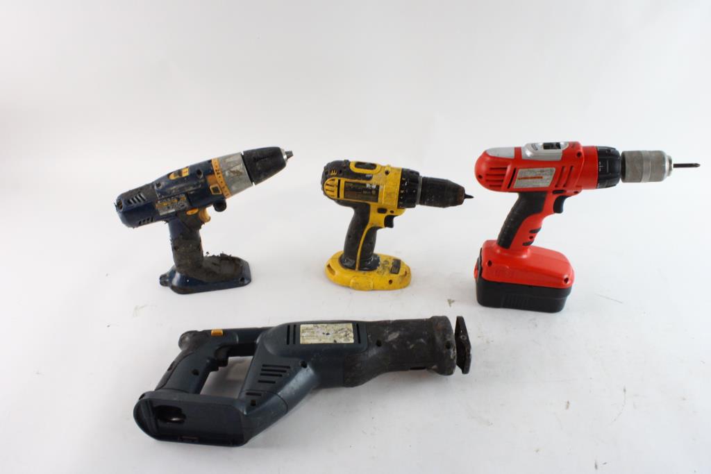 Power Tool Bulk Lot, 4 Pieces | Property Room