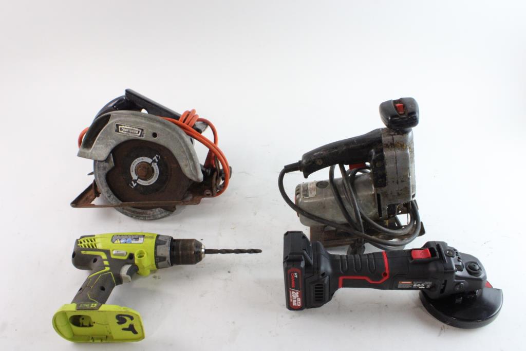 Power Tool Bulk Lot, 4 Pieces | Property Room