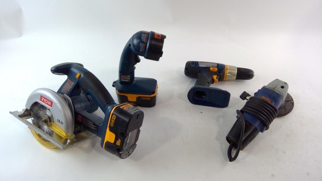 Power Tool Bulk Lot, 4 Pieces | Property Room