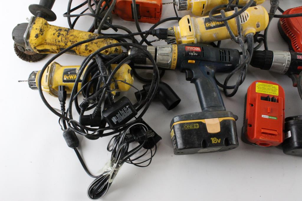 Power Tool Bulk Lot, 5+ Pieces | Property Room