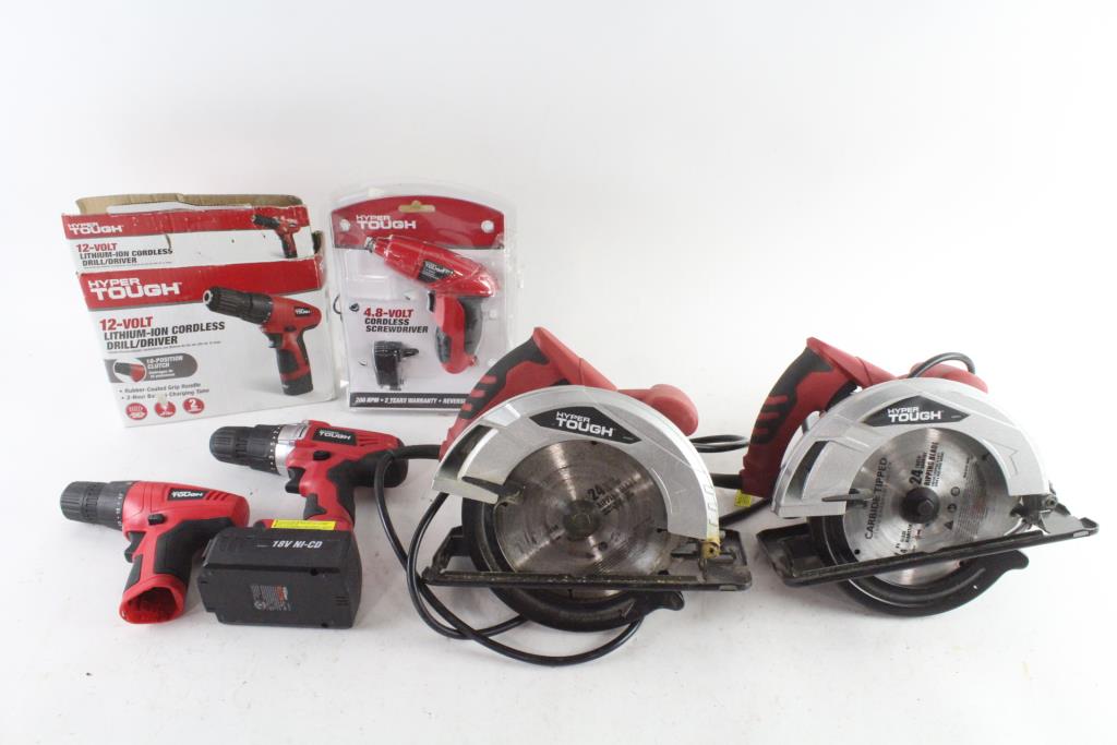 Power Tool Bulk Lot, 6 Pieces | Property Room