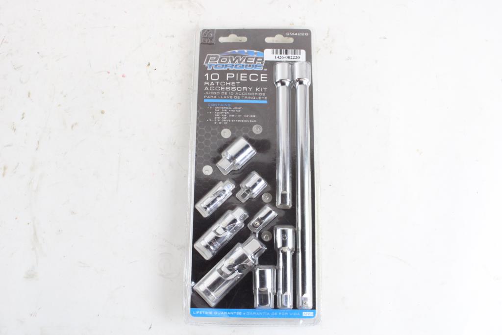 Power Torque 10 Piece Ratchet Set | Property Room