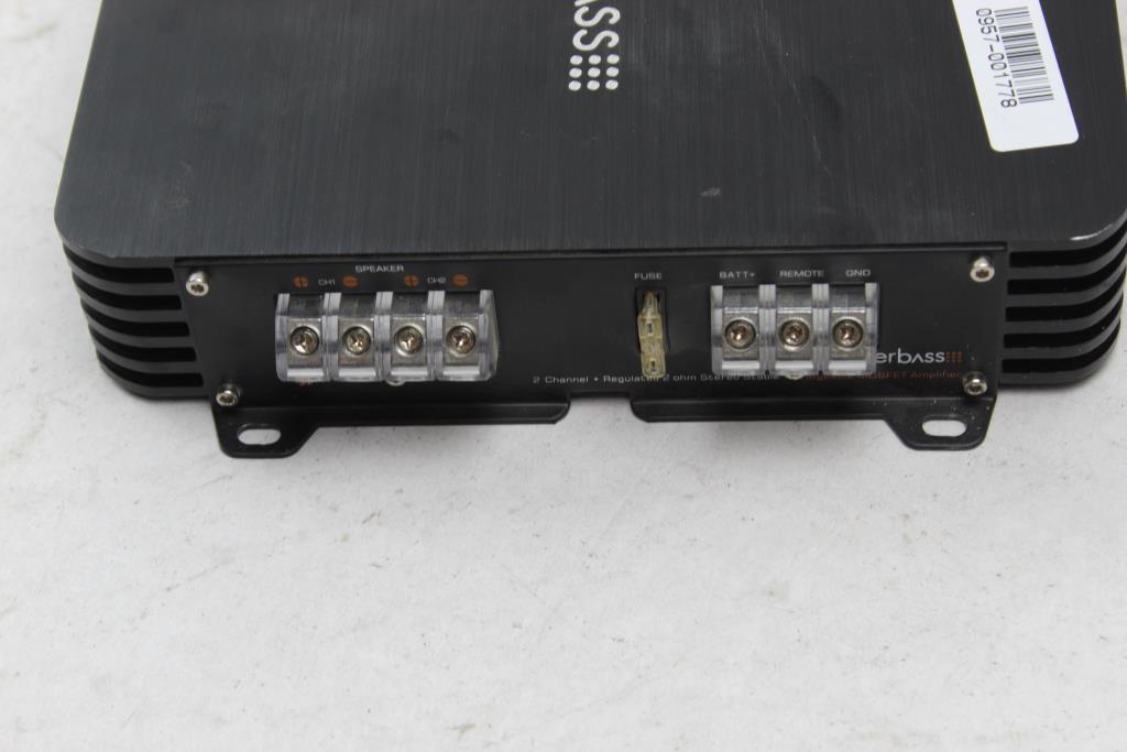 Powerbass ASA300.2x Bridgeable Mosfet Amplifier | Property Room