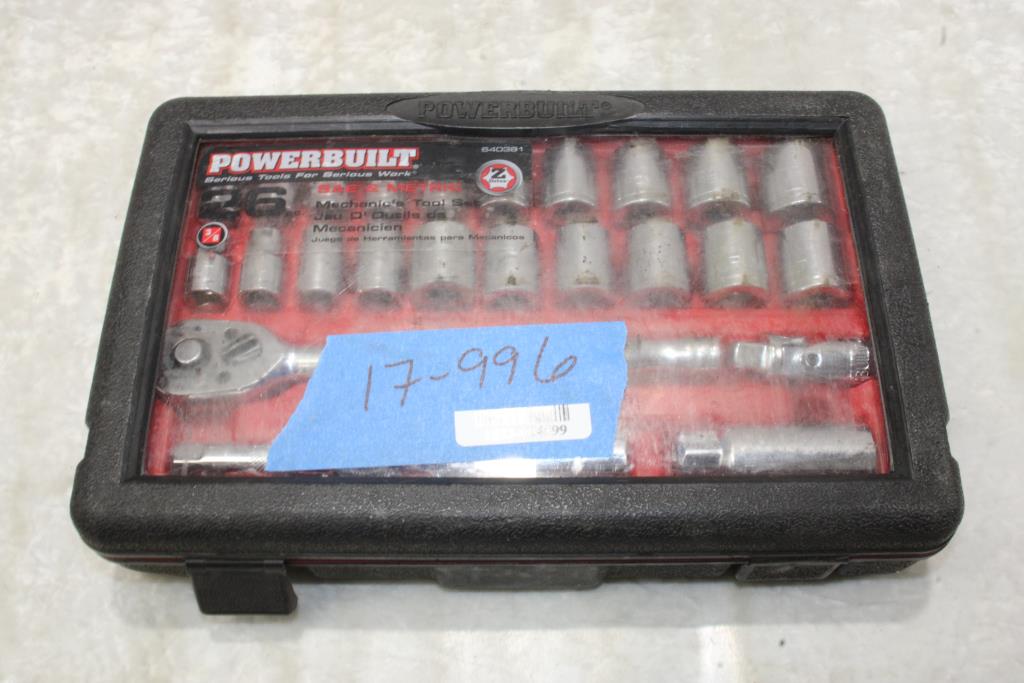 Powerbuilt Mechanics Tool Set | Property Room