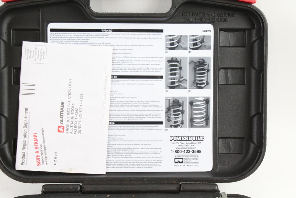 Powerbuilt Strut Spring Compressor | Property Room