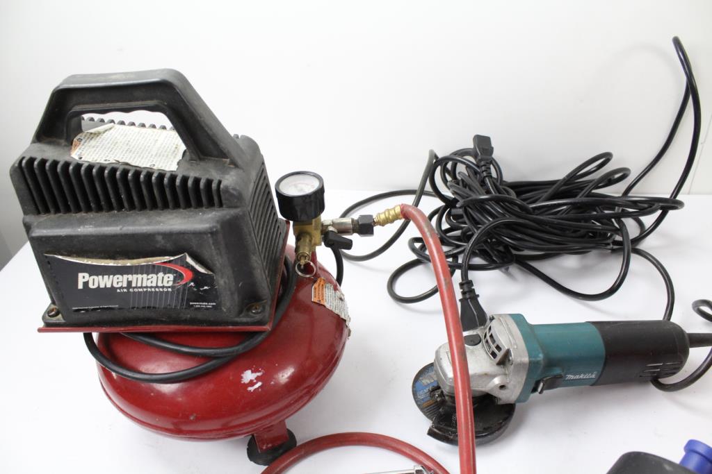PowerMate Mini Air Compressor & More, 5 Items | Property Room