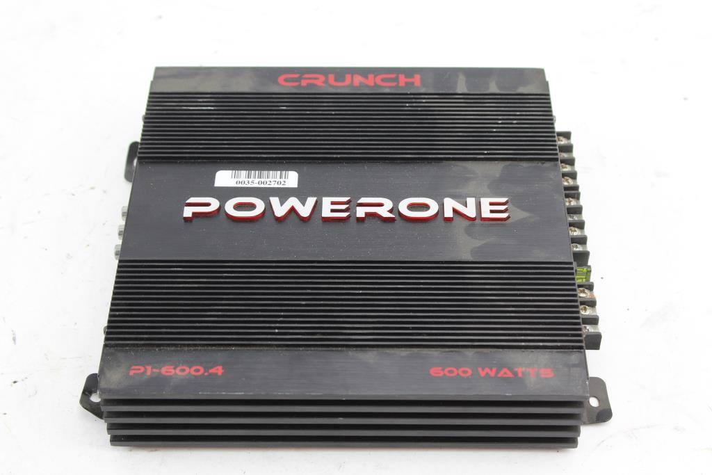 Powerone P1-600.4 Crunch Amplifier | Property Room