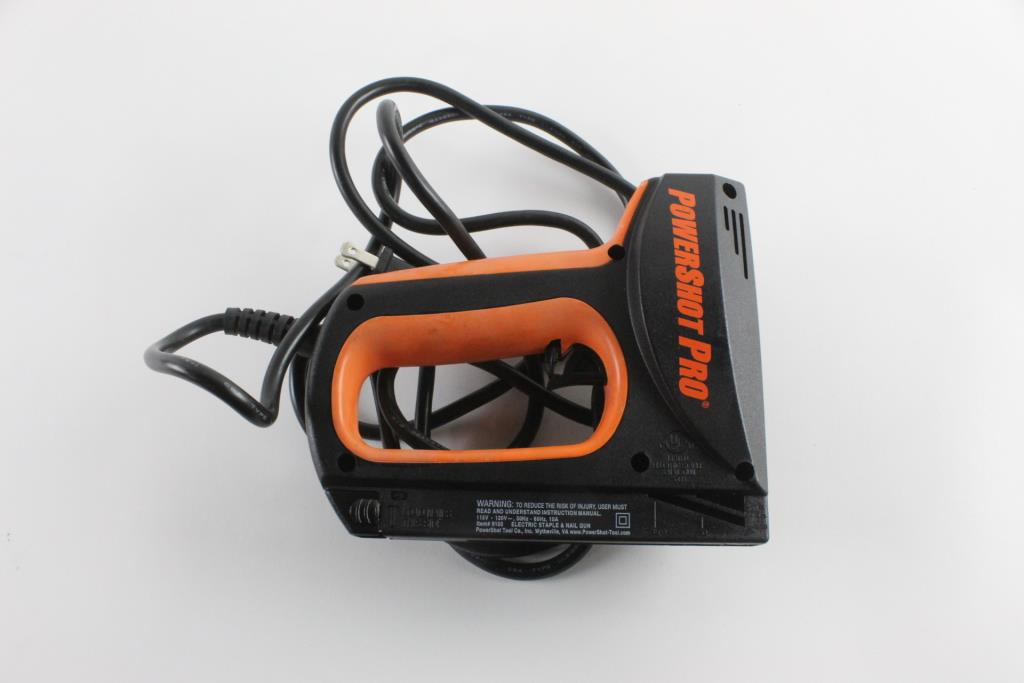 PowerShot Plus Electric Staple And Nail Gun | Property Room