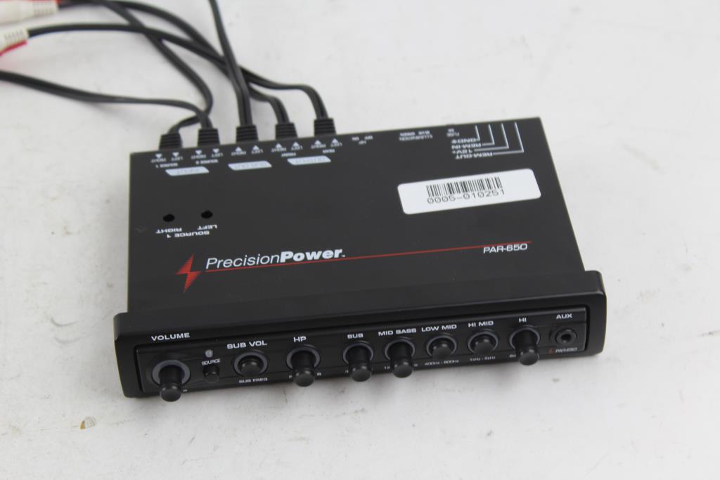 Precision Power PAR-650 Stereo Equalizier | Property Room