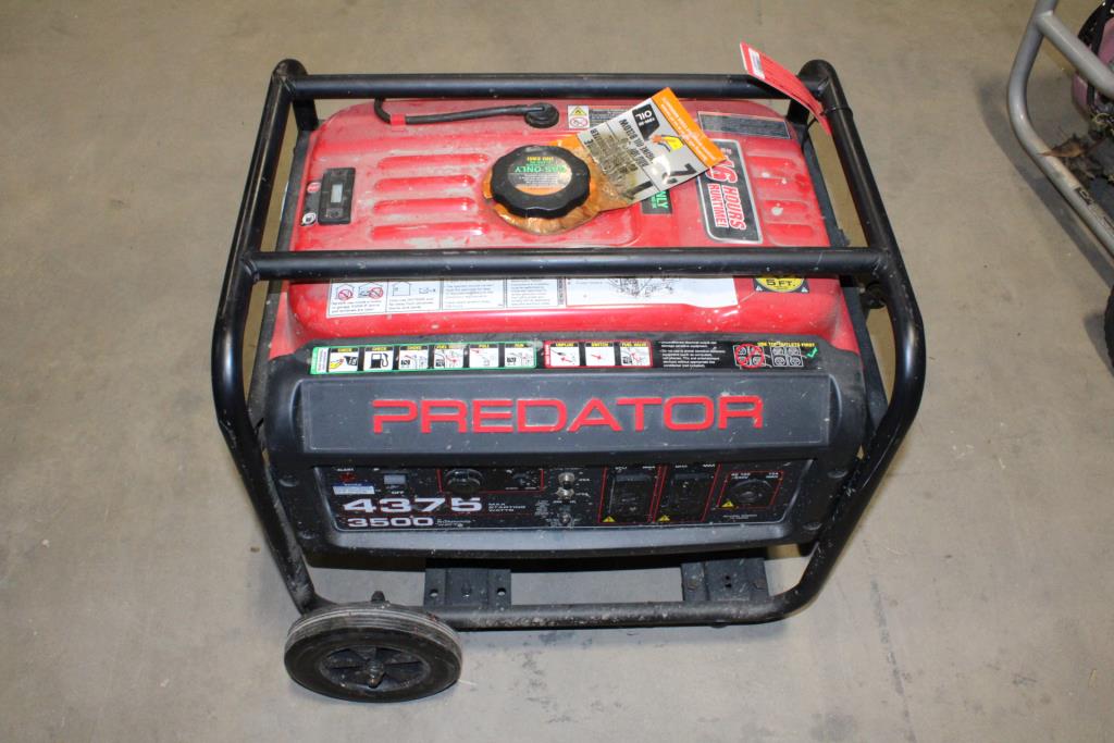 Predator 4375 Generator | Property Room