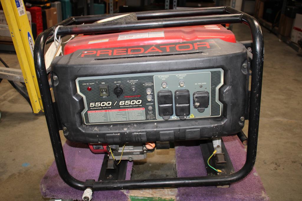 Predator 6500w Protable Generator | Property Room