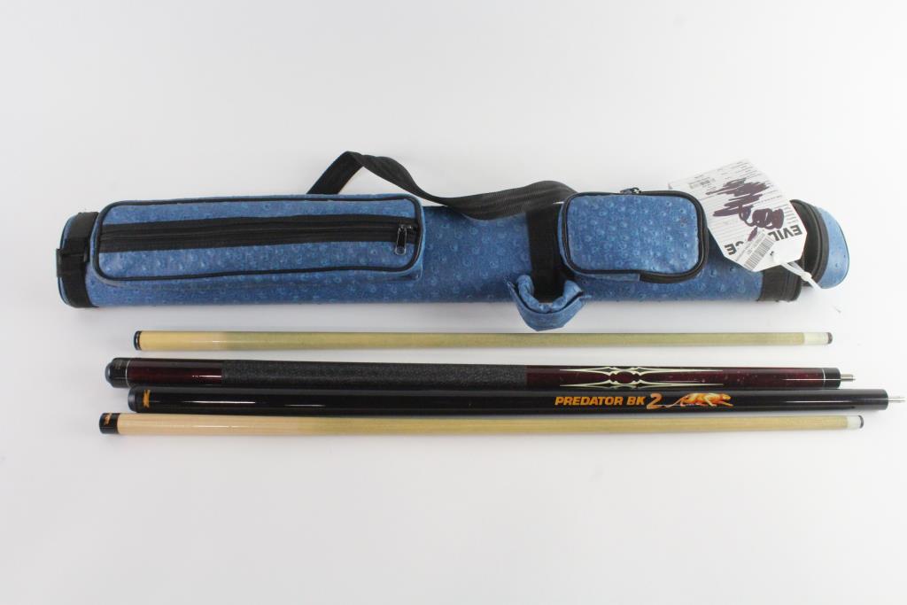 Predator And Viking Pool Cues, 2 Pieces | Property Room