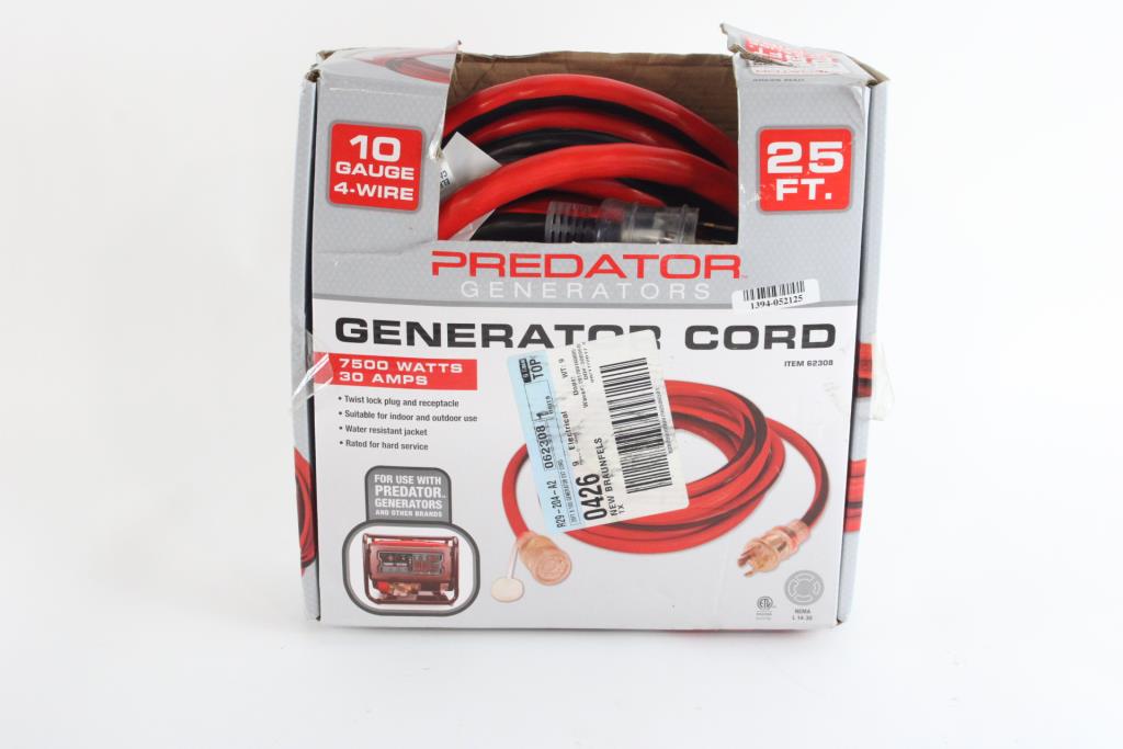Predator Generator Cord | Property Room