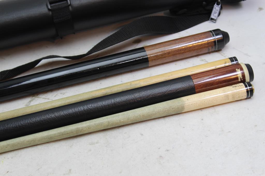 Predator, J&J Pool Cues 2 Pieces | Property Room