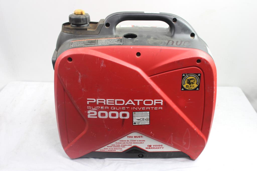 Predator Super Quiet Inverter 2000 Generator | Property Room