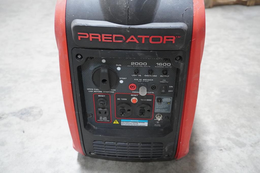 Predator Super Quiet Inverter 2000 Generator | Property Room