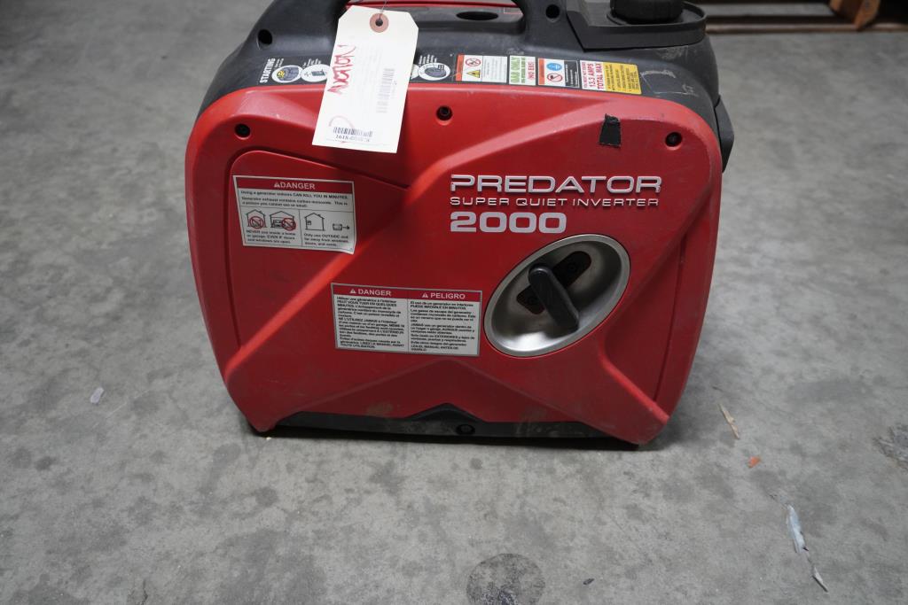 Predator Super Quiet Inverter 2000 Generator | Property Room