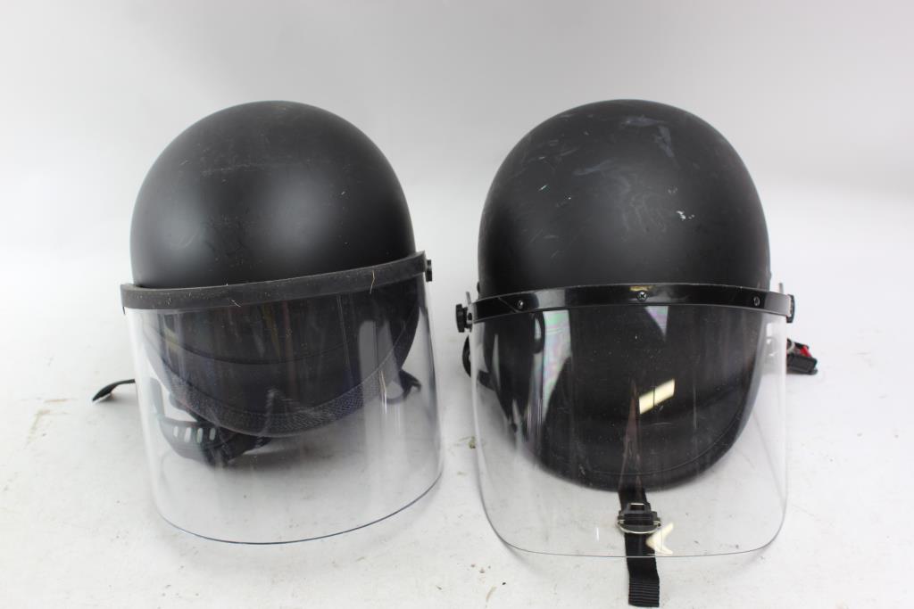 Premier Crown Riot Helmets, 2 Pieces | Property Room