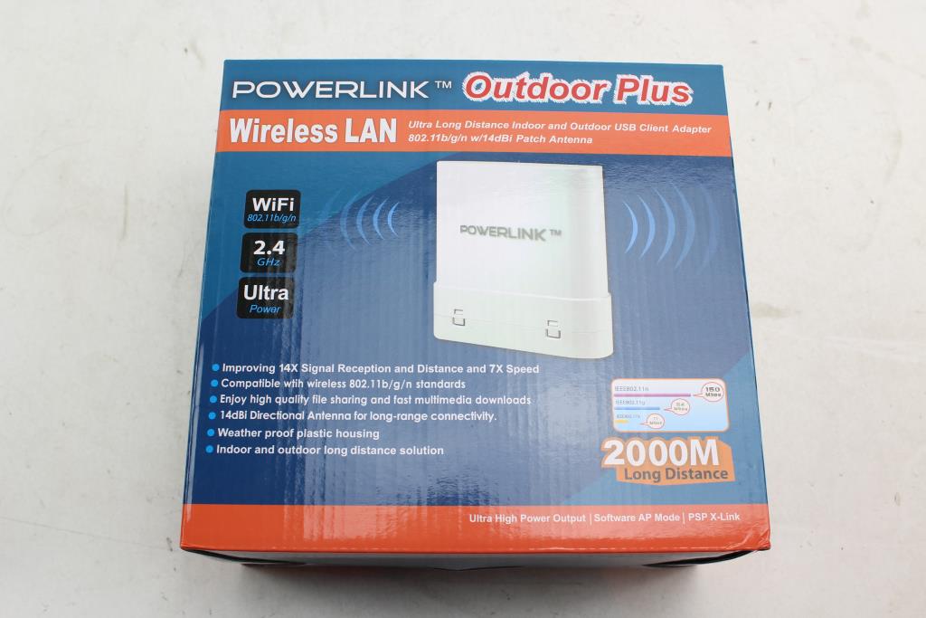 Premiertek PowerLink Outdoor Plus Network Adapter | Property Room