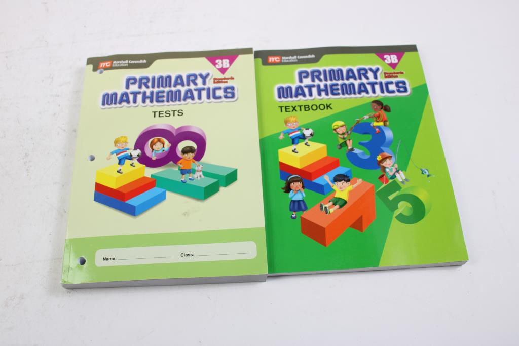 Primary Mathematics Textbooks, 4 Pieces | Property Room