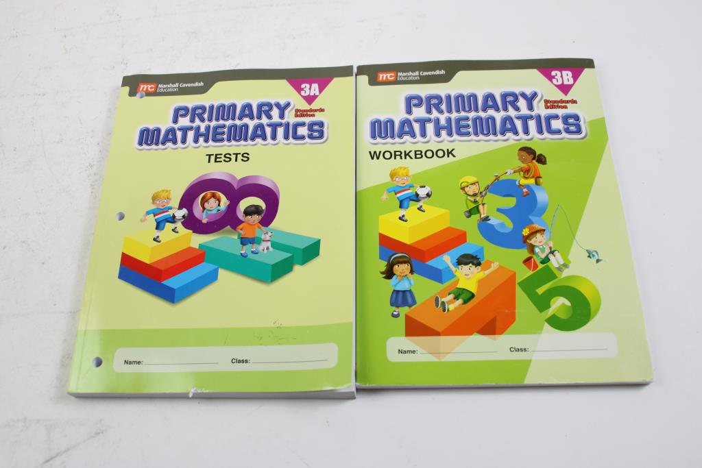 Primary Mathematics Textbooks, 4 Pieces | Property Room