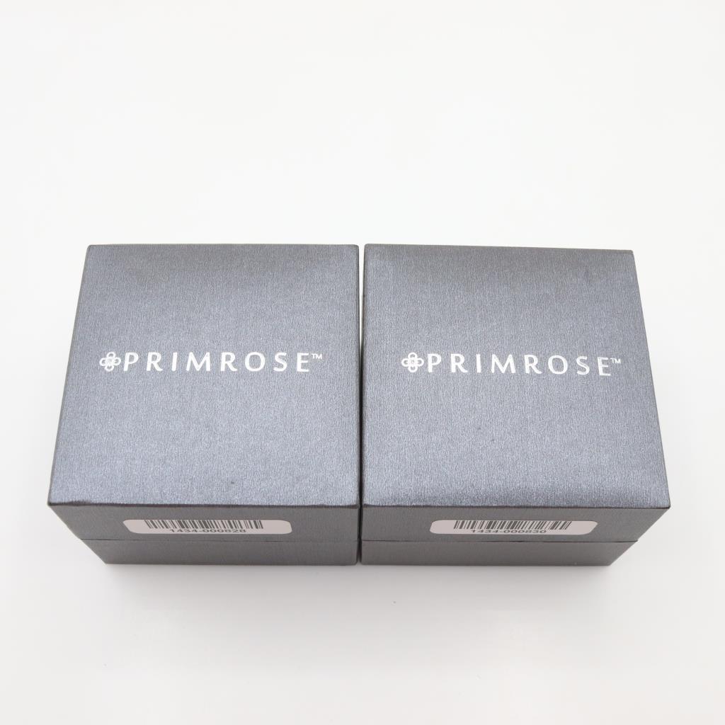 Primrose Sterling Silver Clear Stone Jewelry, 2 Sets | Property Room