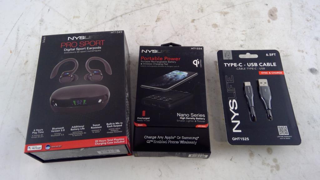 Pro Logic Smart Pods Earbuds And More 3 Pieces | Property Room