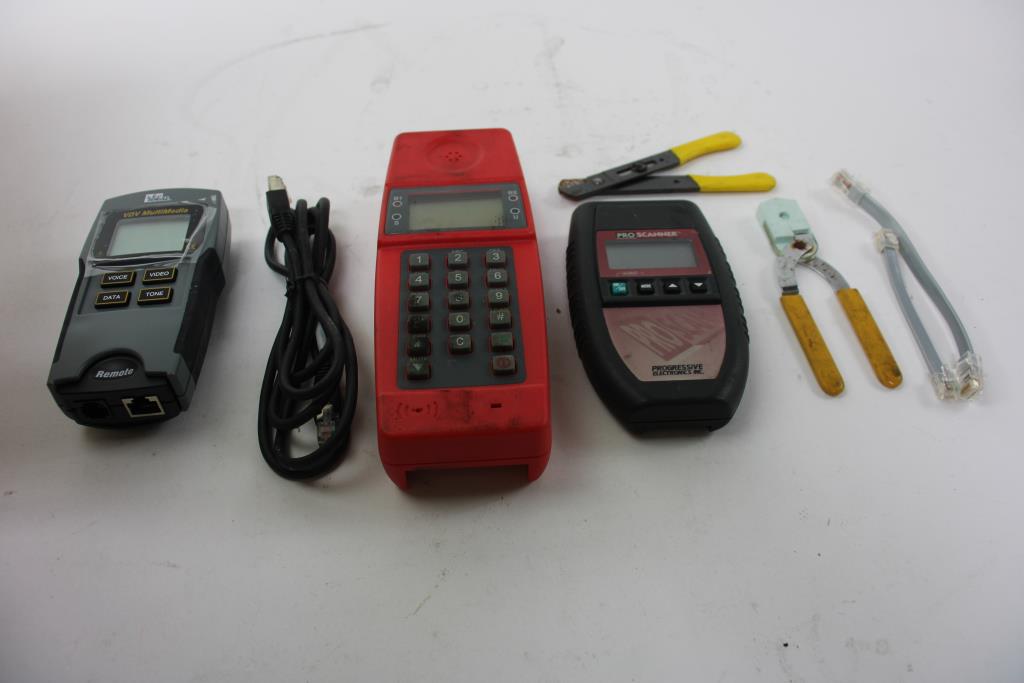 Pro Scanner, ISDN Tester And More 5+ Pieces | Property Room