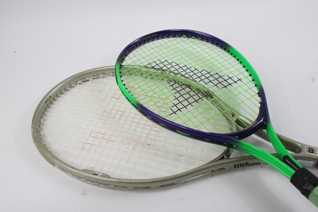 ProKennex And Wilson Tennis Raquets And Balls, 4 Pieces | Property Room