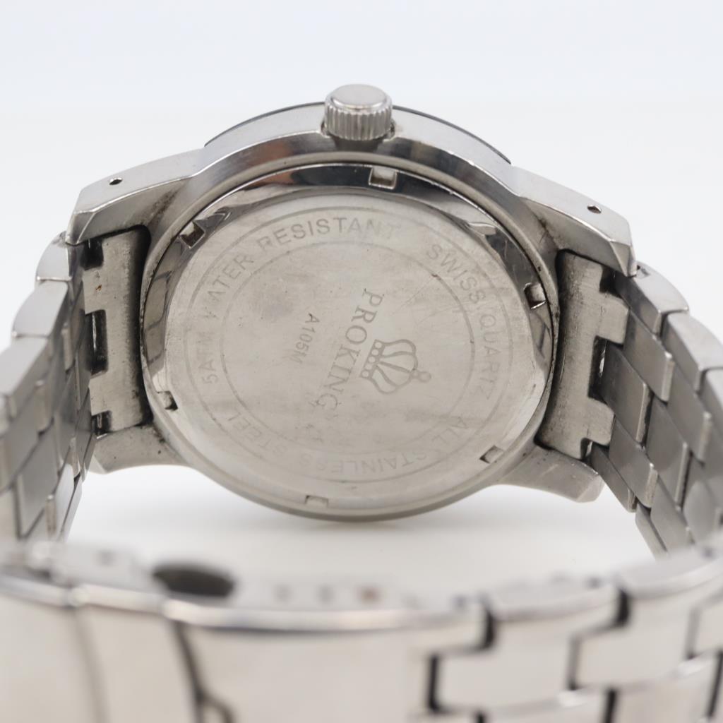 ProKing Black Dial Stainless Steel Watch | Property Room