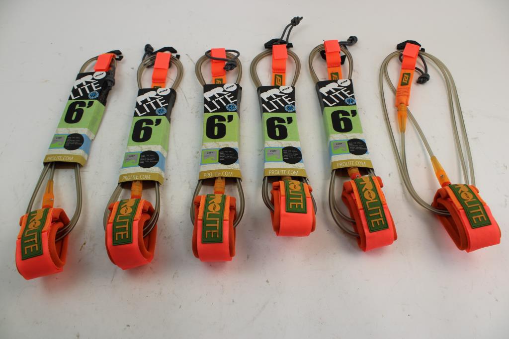 Pro-lite Surfboard Straps; 6 Pieces | Property Room