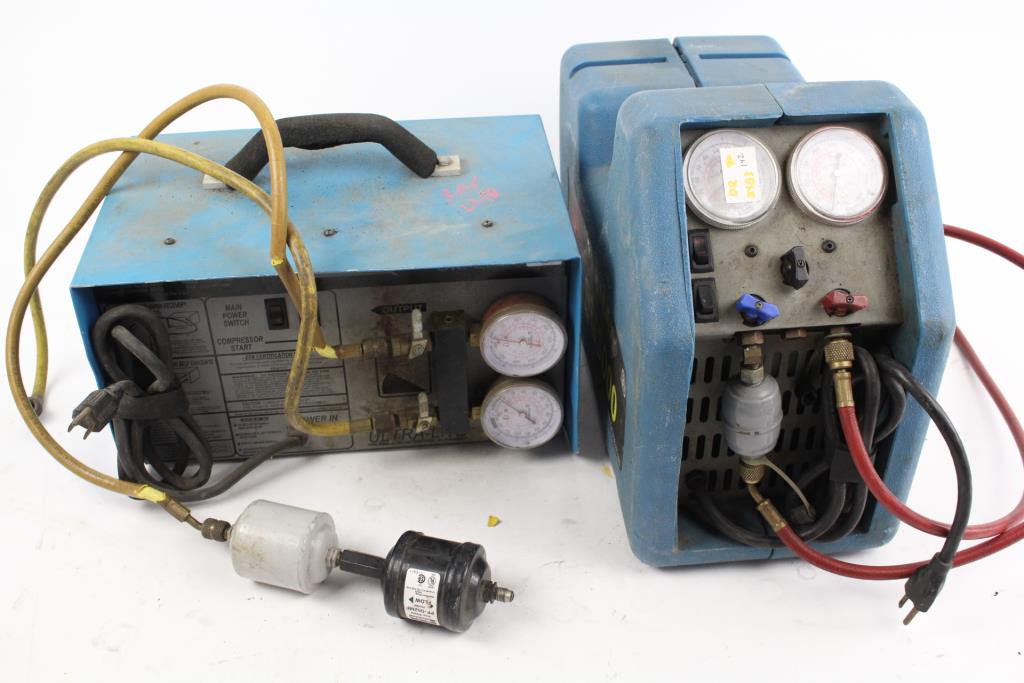 Promax Amprobe Refrigerant Recorvery Machine, 2 Pieces | Property Room